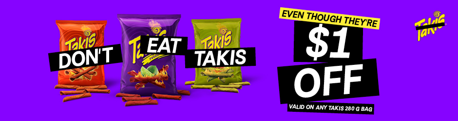 Get This Takis Mail Voucher To Save $1